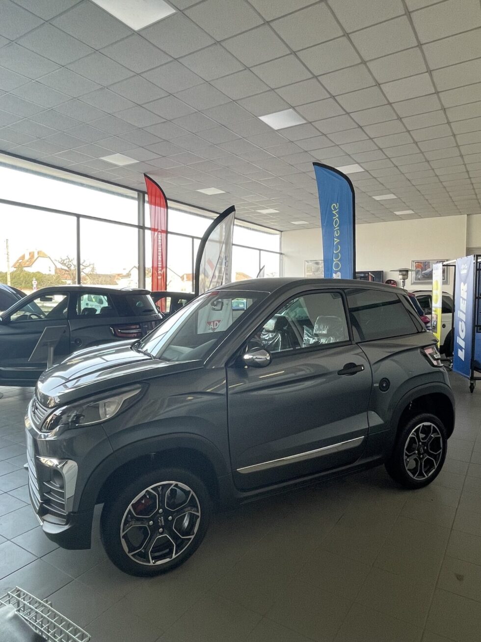 LIGIER JS60 Chic - Véhicule neuf - Gris - Dci - Août 2022 #vendu